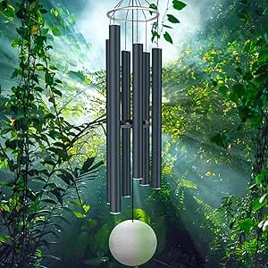Amazon.com : ASTARIN Extra Large Wind Chimes Outdoor Deep Tone,66 Inch ...
