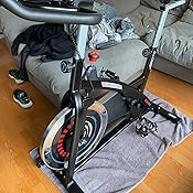 Amazon.com : JOROTO Magnetic Resistance Exercise Bike Stationary Belt Drive Indoor Cycling Bikes ...