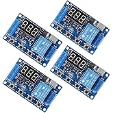 Amazon.com: [2 Pack] DC 6-30V Timer Relay Programmable Delay Relay Module Cycle Timer with LED ...