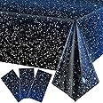 Amazon.com: Space Tablecloth Starry Night Tablecloth Decorations ...