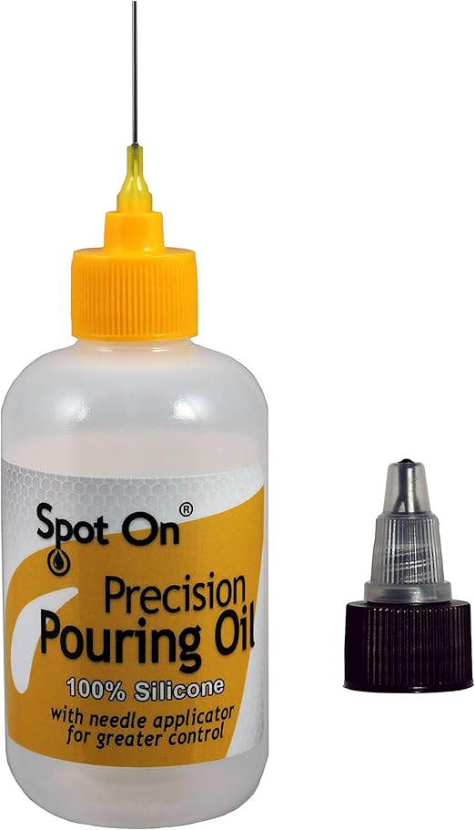 Amazon.com: Spot On Acrylic Pouring Oil -100% Pure Silicone with Two (2 ...