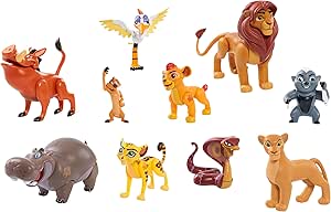 Amazon.com: Just Play 77110 Lion Guard Pride Lands Deluxe Figure Set ...