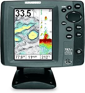 Amazon.com: Humminbird 787c2 Combo 5-Inch Waterproof Fishfinder and ...
