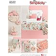 Amazon.com: Simplicity Creative Patterns Sewing Pattern CRAFTS, One ...