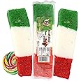 Amazon.com: Needzo Authentic Mexican Coconut Bar, Red White and Green ...
