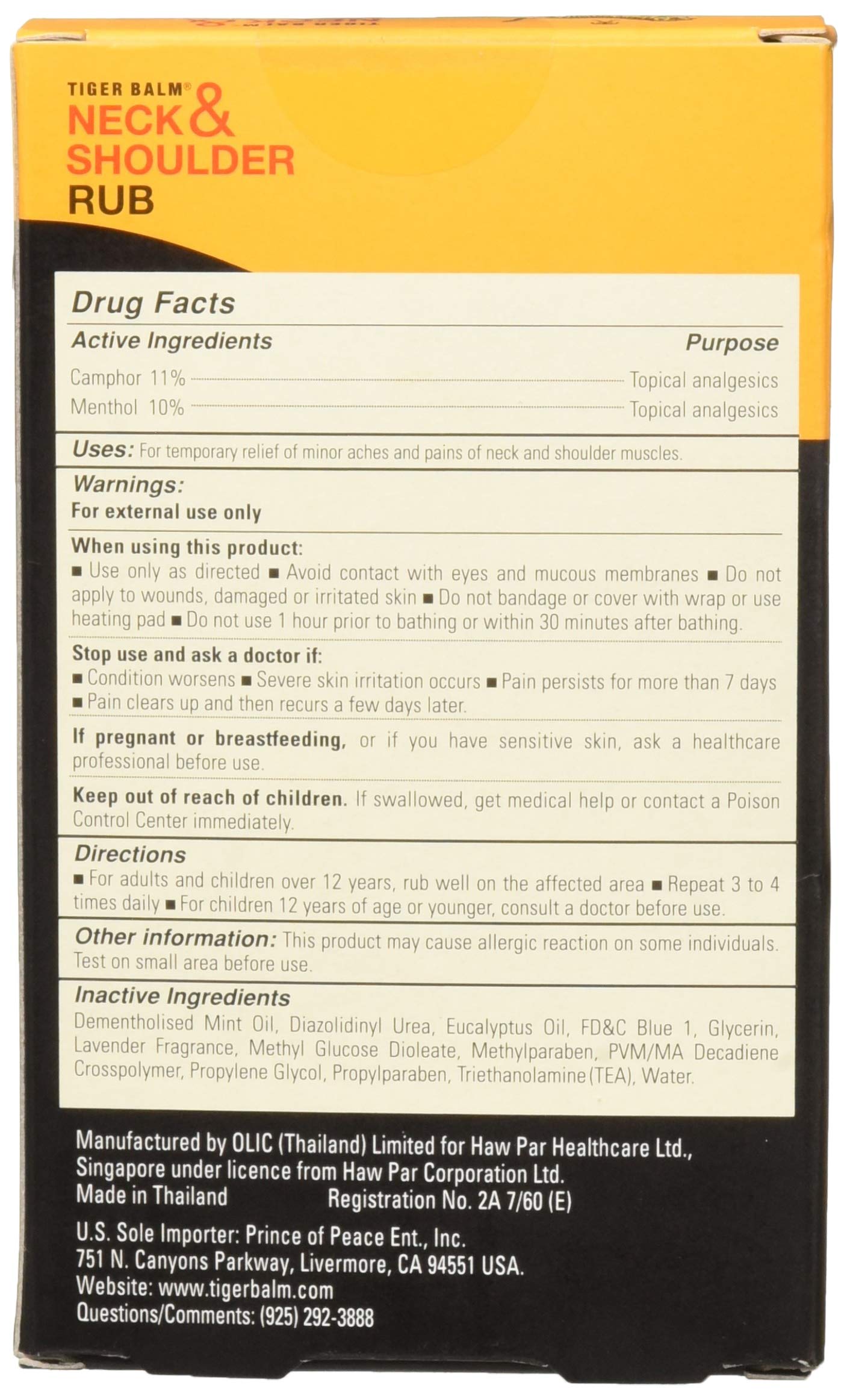 Mua Neck & Shoulder Rub, 50 g – Shoulder and Neck Topical Relief Cream ...