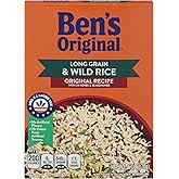 Amazon.com : BEN'S ORIGINAL Flavored Long Grain Rice & Wild Rice, Boxed ...