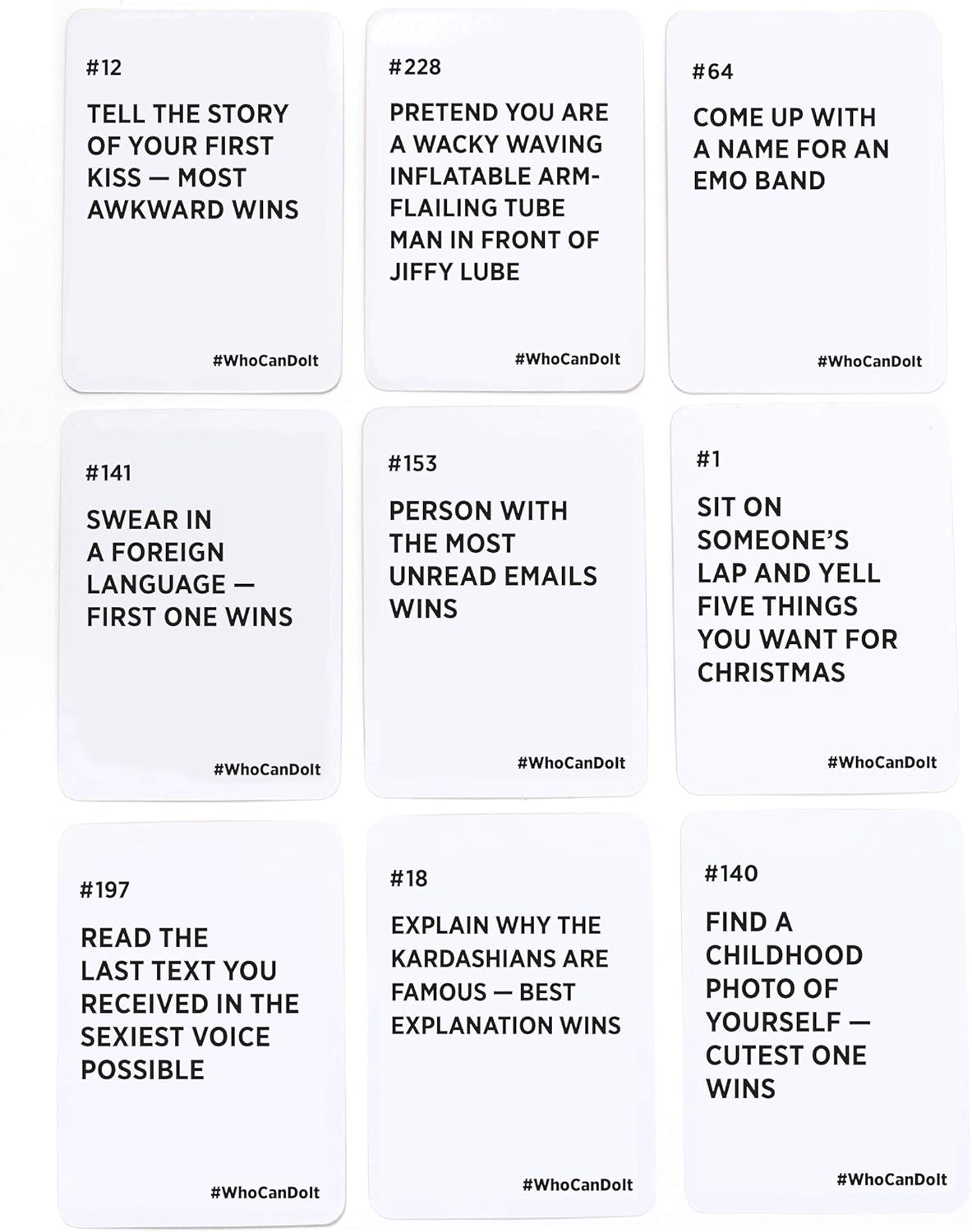 DSS Games Who Can Do It – Compete with Your Friends to Win These ...