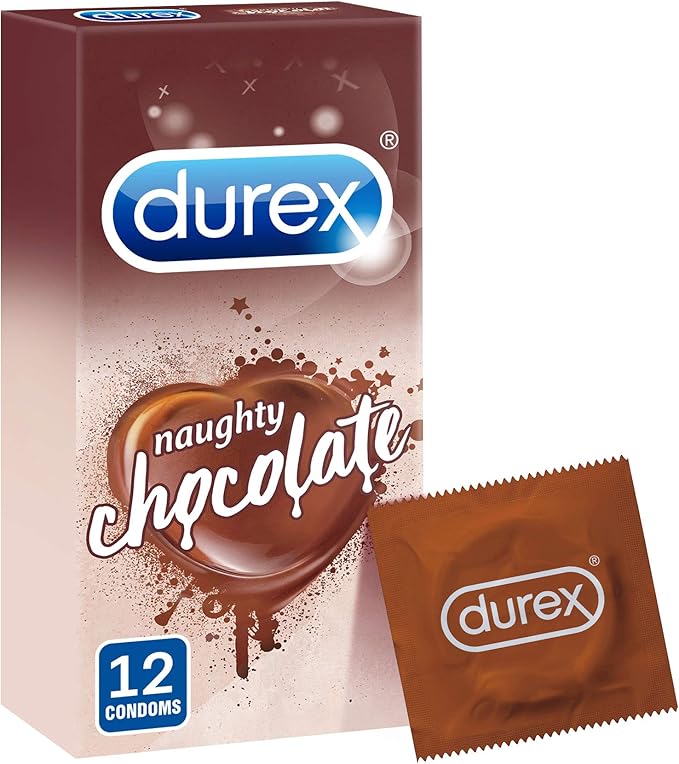 Durex Naughty Chocolate Flavored Condoms - Pack of 12: Buy Online at Best Price in UAE - Amazon.ae