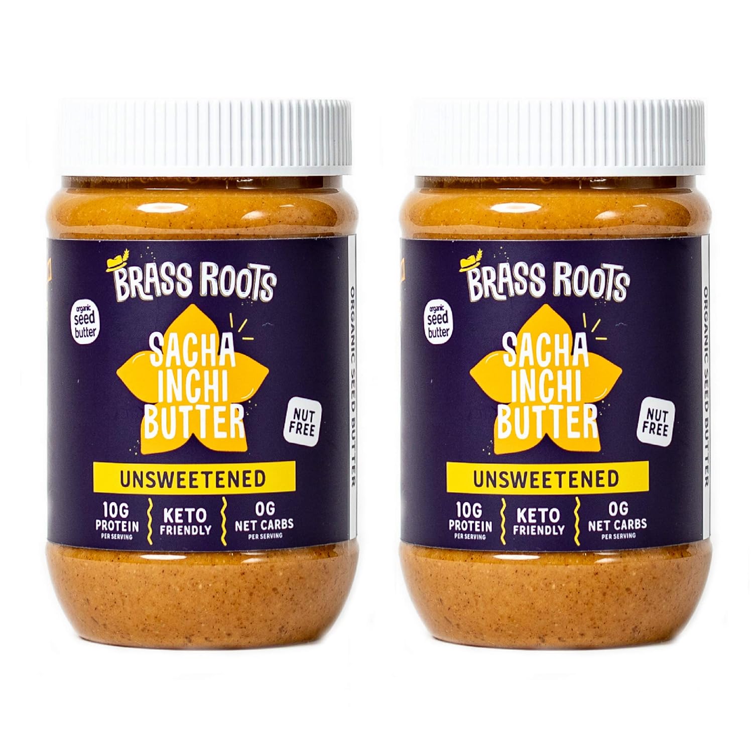 Amazon.com : Brass Roots Organic Sacha Inchi Seed Butter | Unsweetened ...