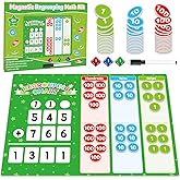 Amazon.com: Saypacck 4 Sets Regrouping Base Ten Place Value, Magnetic ...