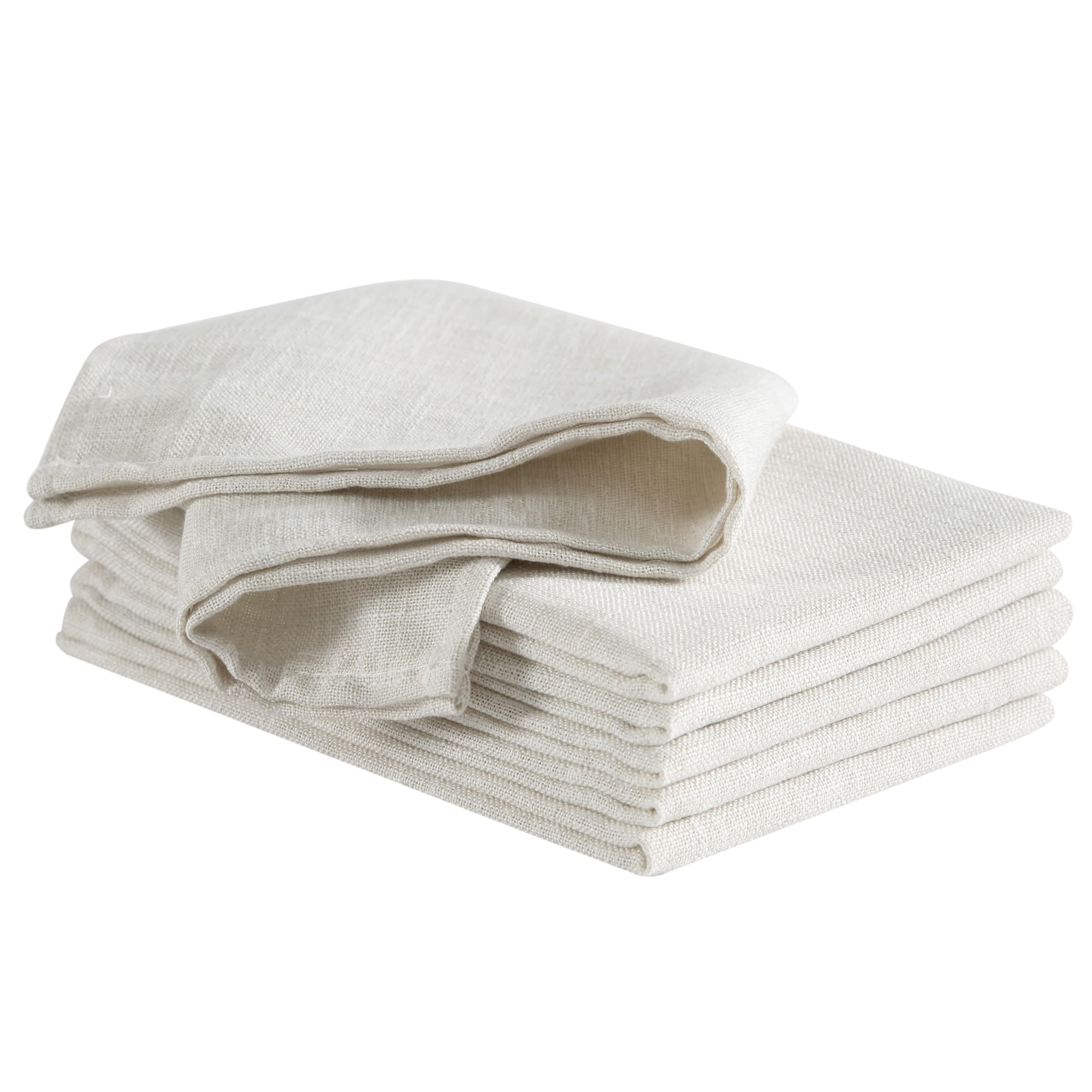Laura Ashley Harper Luxuriously Smooth Fabric Napkins for Formal or ...