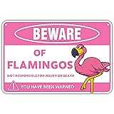 Amazon.com: Venicor Flamingo Lounge Sign - 12 x 12 Inches - Aluminum ...