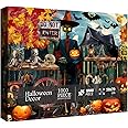Amazon.com: Horror Halloween Puzzles for Adults 1000 Pieces, Holiday ...