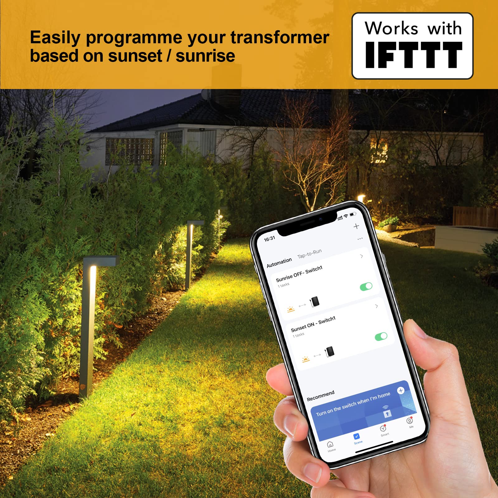 Mua SURAIELEC 120W Smart Low Voltage Landscape Transformer (12V/15V AC ...