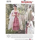 Amazon.com: Simplicity 2589 Sew Pattern WOMEN'S ELIZABETHAN COSTUME ...