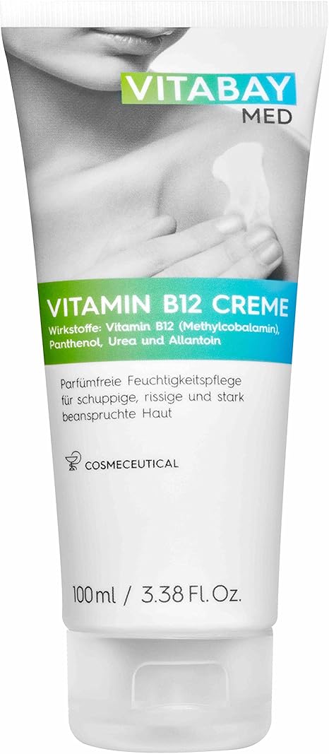 Vitamin B12 Cream 5000 µg Methylcobalamin per 0,8 ml + Urea (urea ...