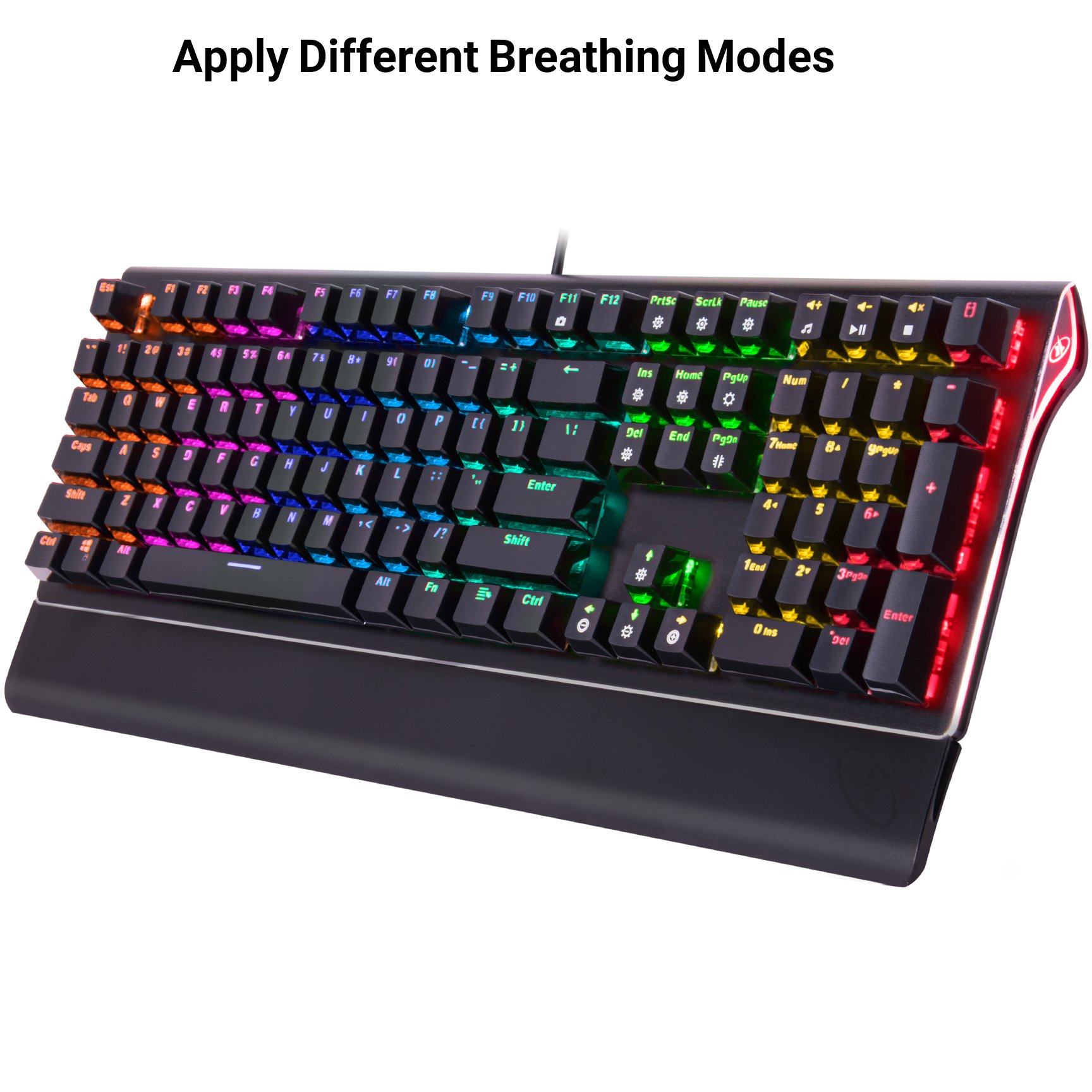 Mua Rosewill Mechanical Gaming Keyboard, RGB Backlit Clicky Computer ...