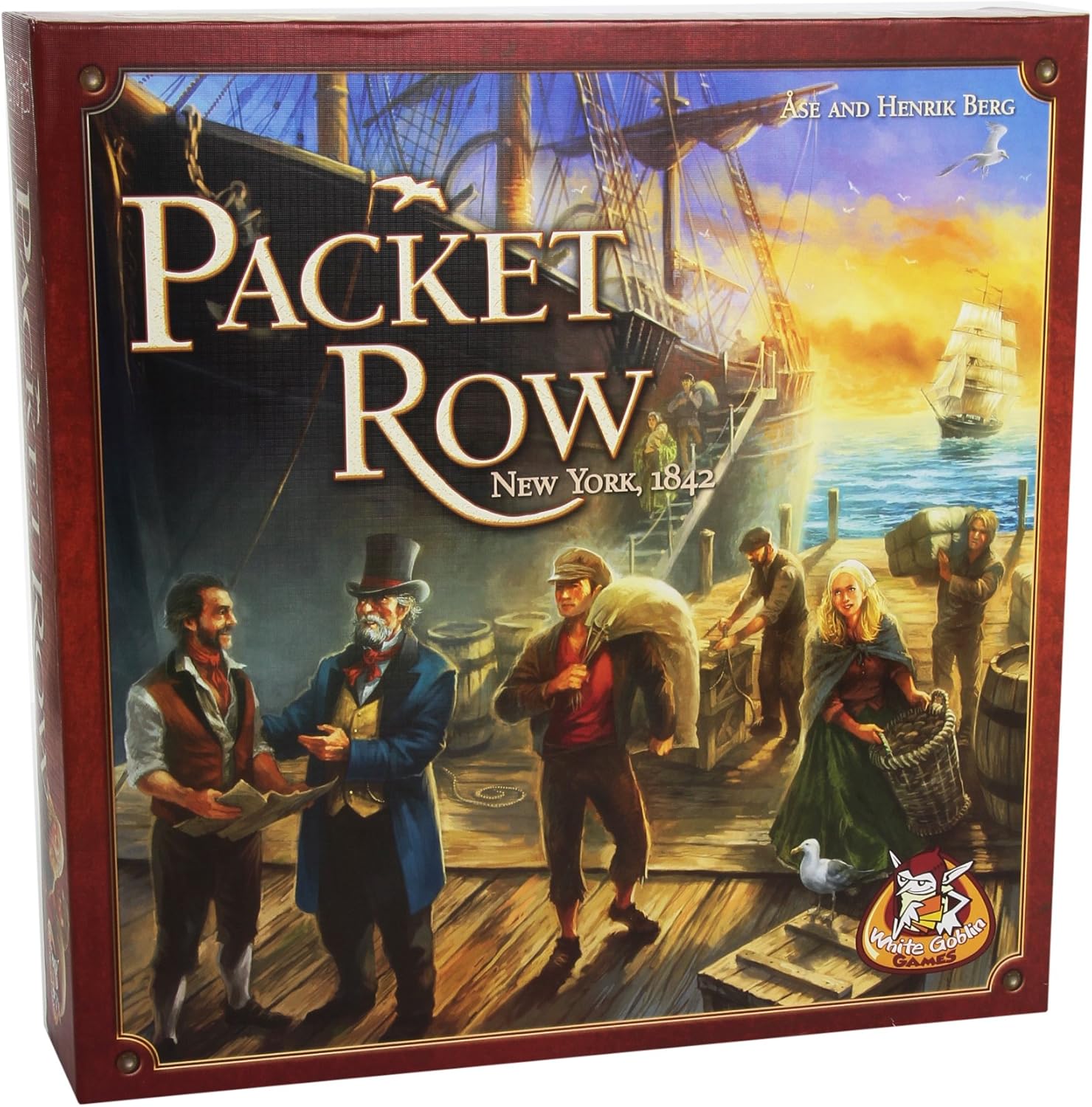 White Goblin Games WGG01337 Packet Row Board Game – BigaMart