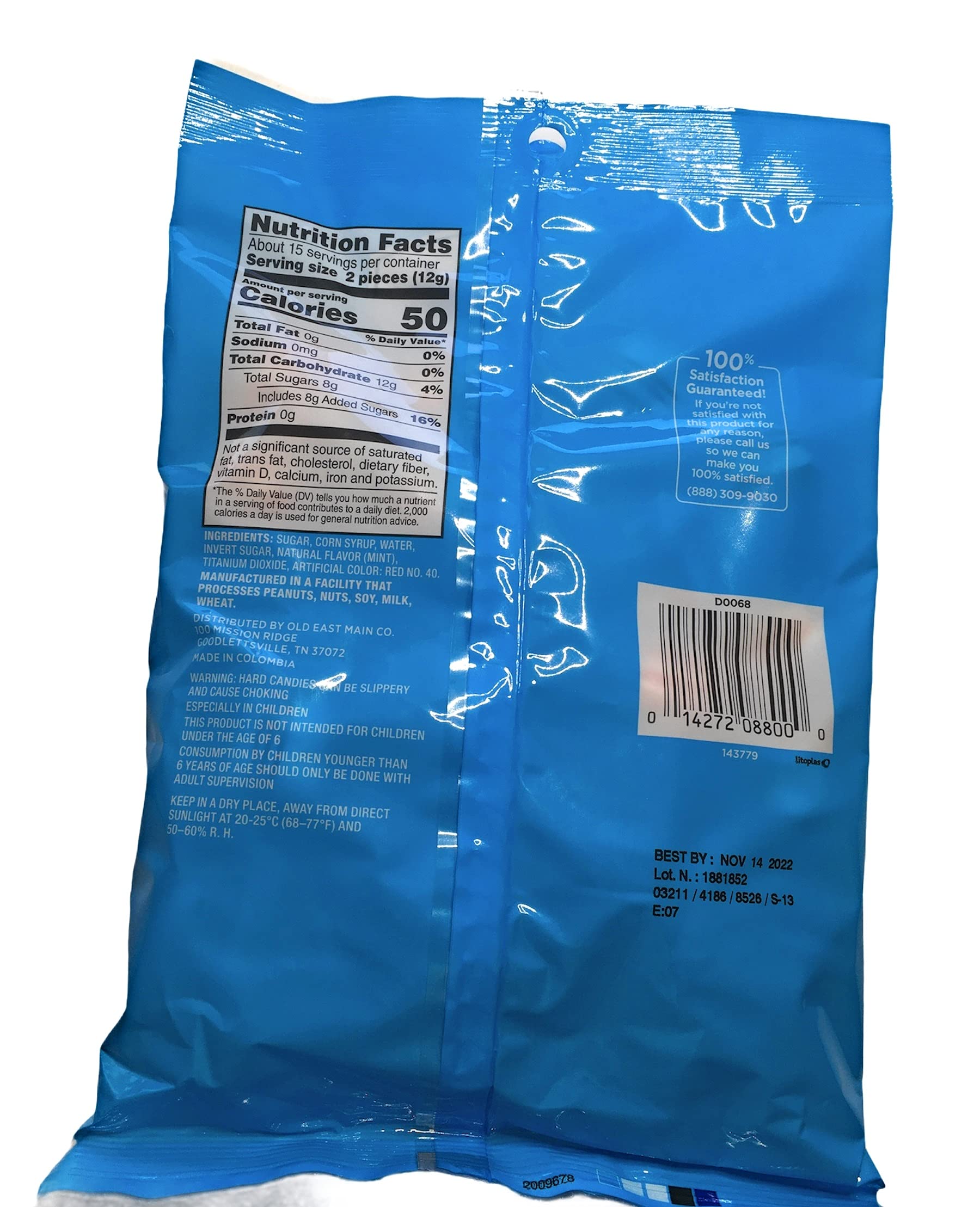 Mua (1) 6.5 oz Bag Sweet Smiles Peppermint Twists Fat Free Hard Candy ...