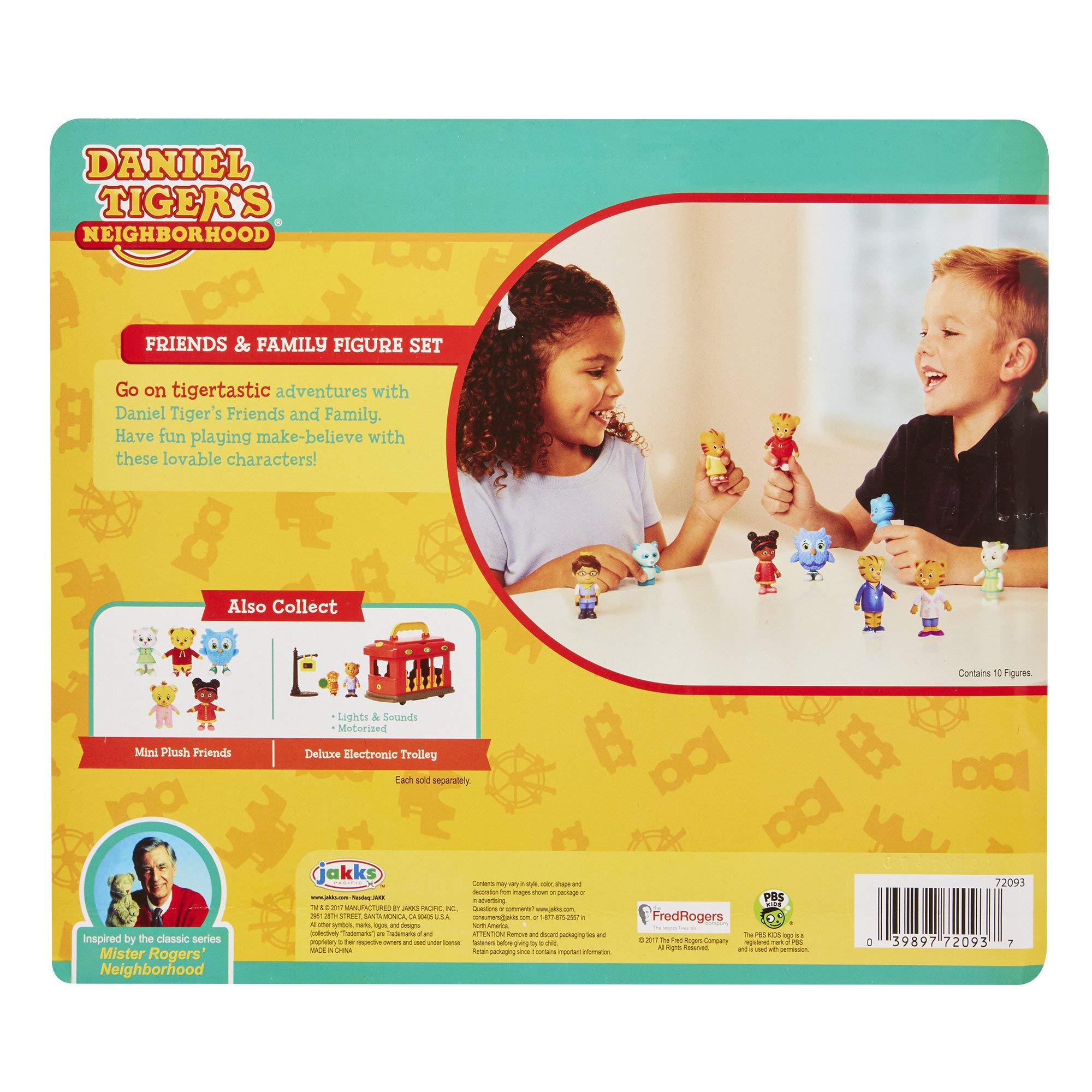 Mua Daniel Tiger's Neighborhood Friends & Family Figure Set (10 Pack ...