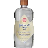Amazon.com: Johnson's Baby Oil, Aloe Vera and Vitamin E, 20 Ounce (Pack ...