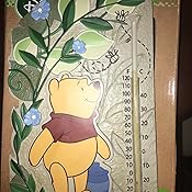 Amazon.com : Russ Winnie The Pooh Indoor Outdoor Thermometer Disney ...