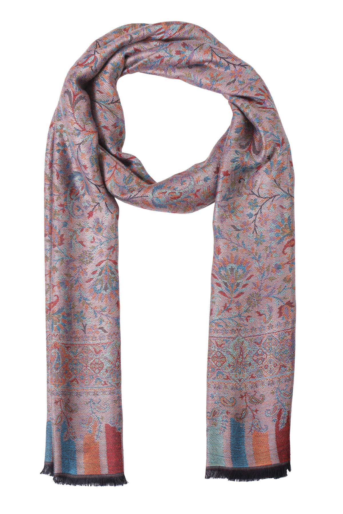 Pashmina Shawls and Wraps - Lenzing Modal Paisley Pattern Scarf for ...
