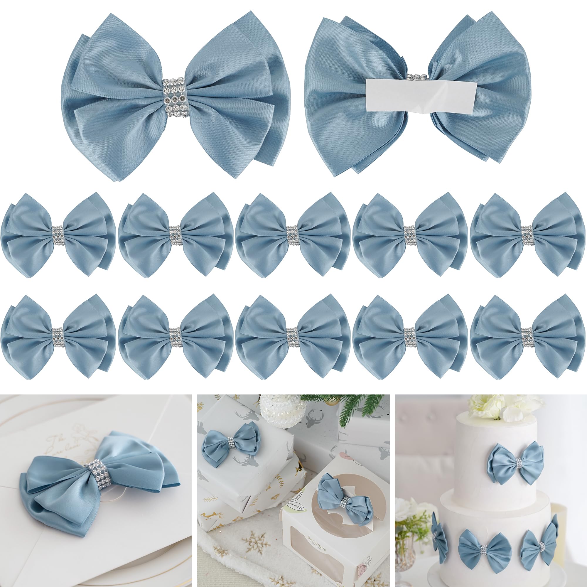 Blue Bows For Presents