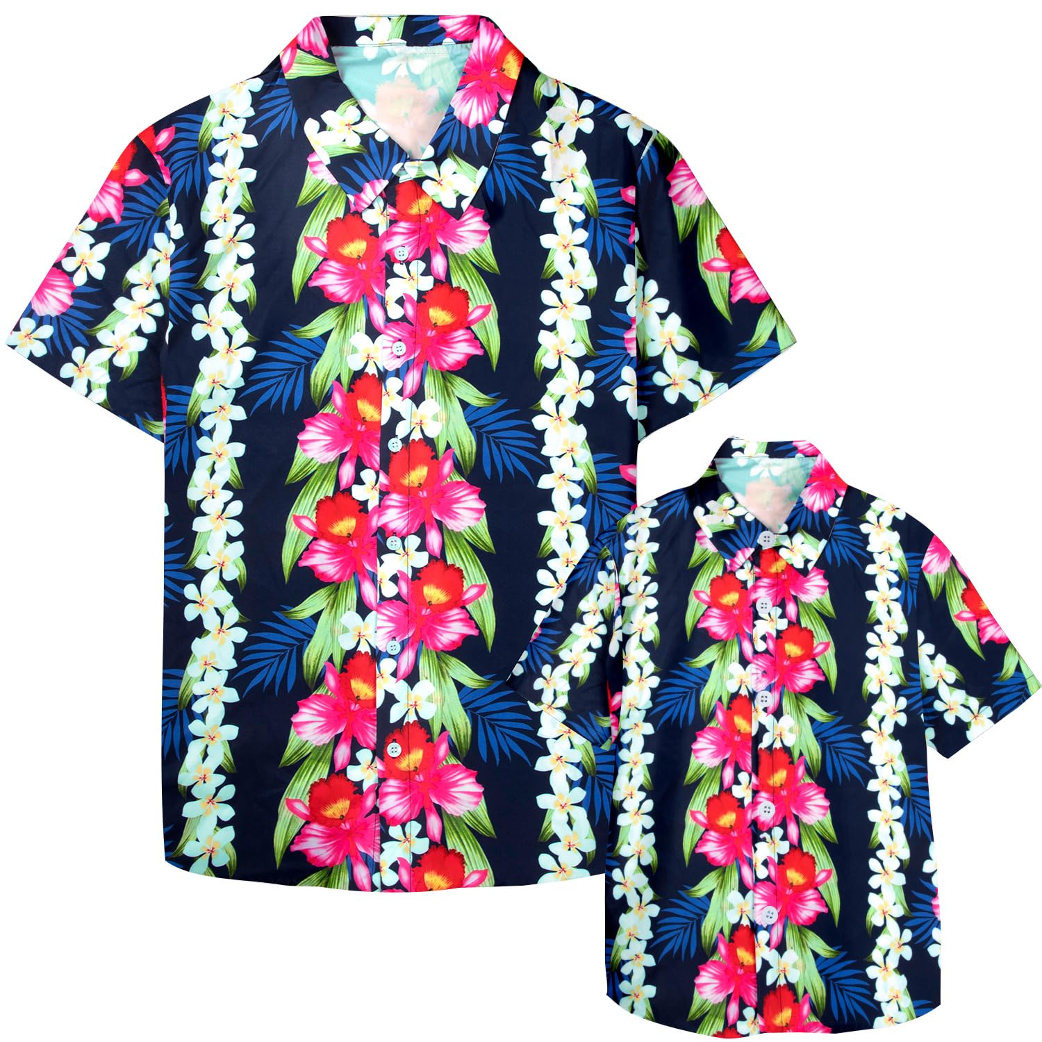 Father Son Matching Shirts Dad and Son Family Matching Hawaiian Shirt ...