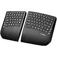 Amazon.com: Perixx PERIBOARD-624B US, Wireless Ergonomic Split Keyboard ...