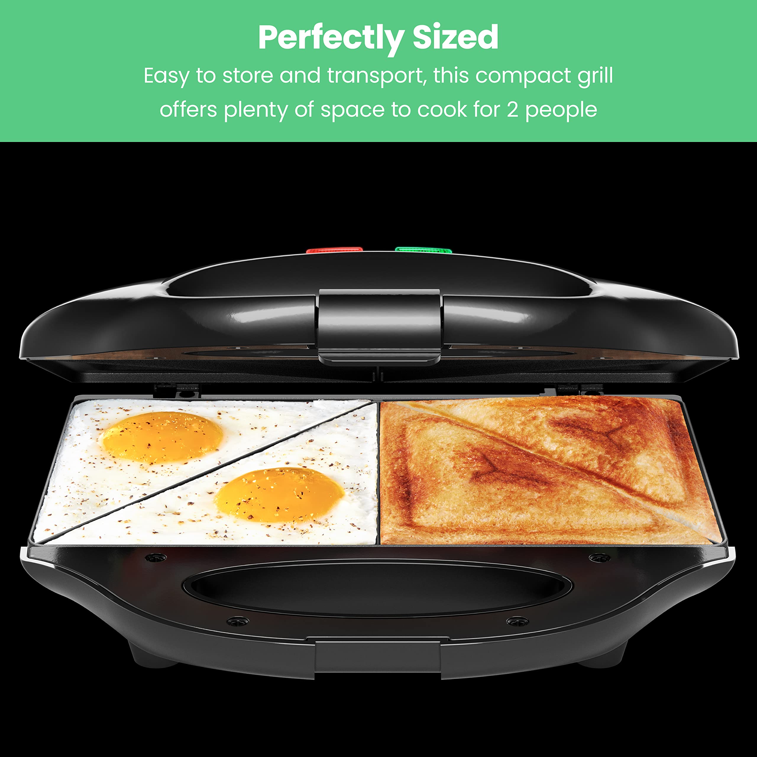 Mua Chefman Portable Sandwich Maker, Compact, Nonstick, Electric Omelet ...