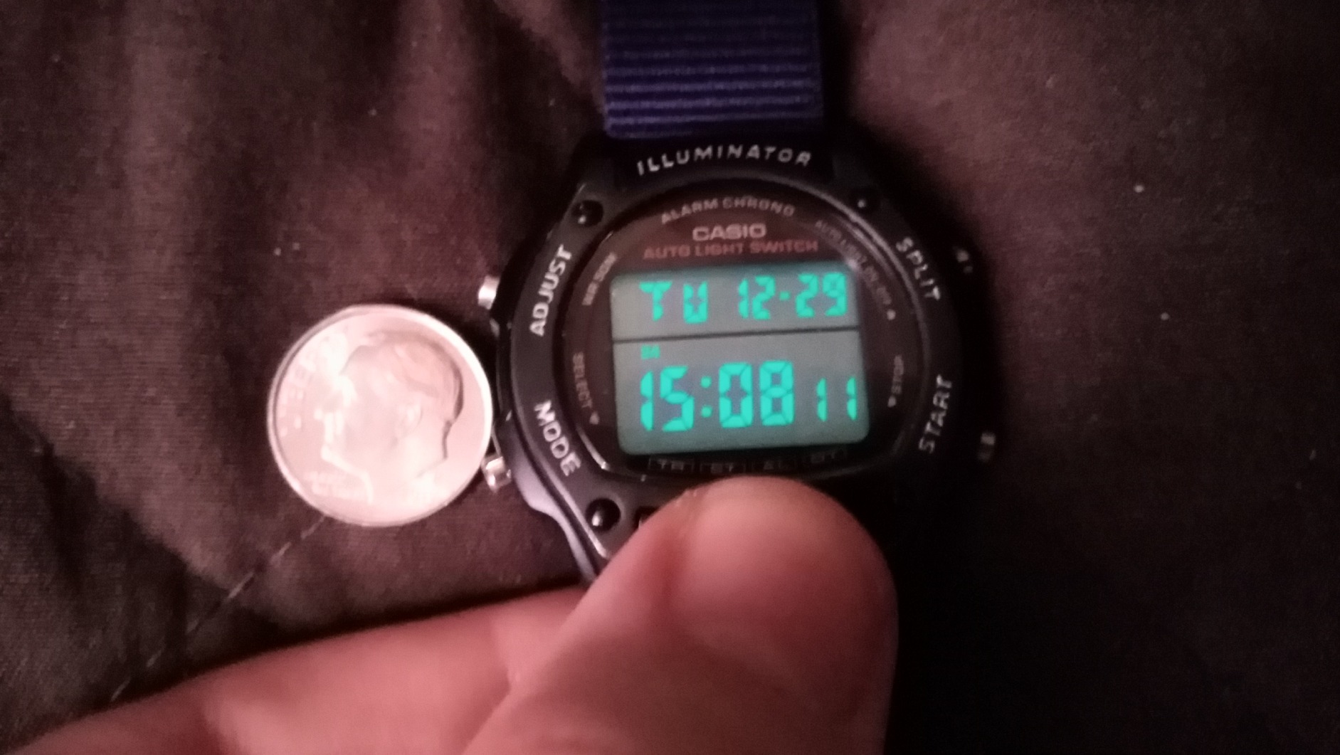 $5/mo - Finance Casio Men's W93H-1AV Multifunction Sport Watch | Buy Now, Pay Later