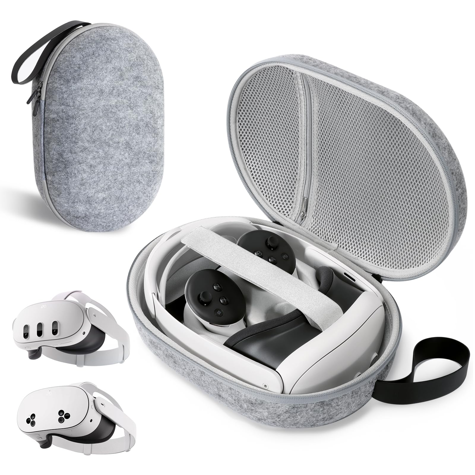 CoBak Hard Carrying Case for Meta Quest 3S/Quest 3 - Compatible with VR ...
