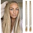 Amazon.com : Braid Hair Extensions, 6 PCS Clip in Hair Extensions Baby ...