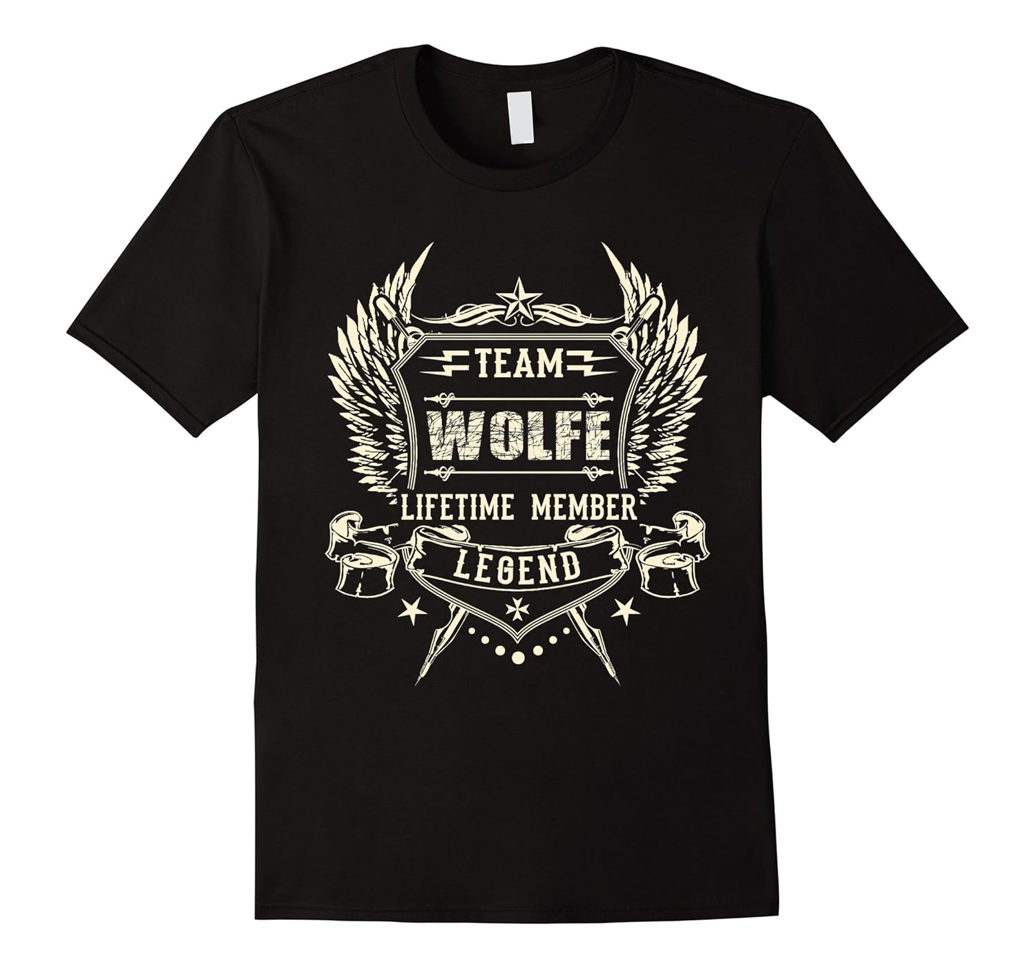 Team WOLFE Family T-Shirt, Team WOLFE lifetime member shirts-Art ...