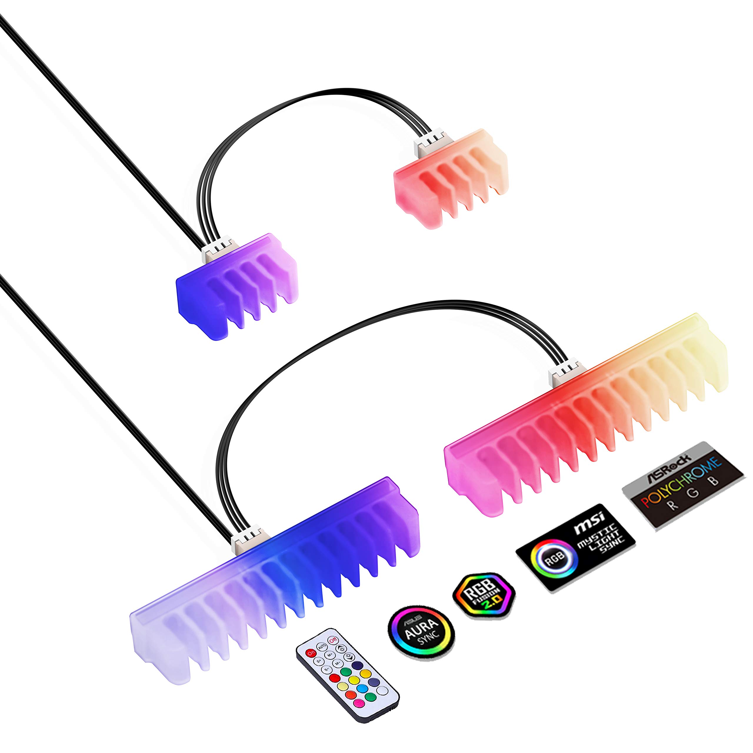 Buy EZDIY FAB RGB Cable Combs 2X 24 Pin And 6X 8 Pin RGB LED Combs Buy EZDIY FAB RGB Cable Combs 2X 24 Pin And 6X 8 Pin RGB LED Combs