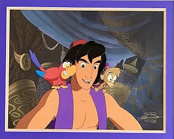 Disney's Aladdin TV Series - Original Production Cel at Amazon's ...