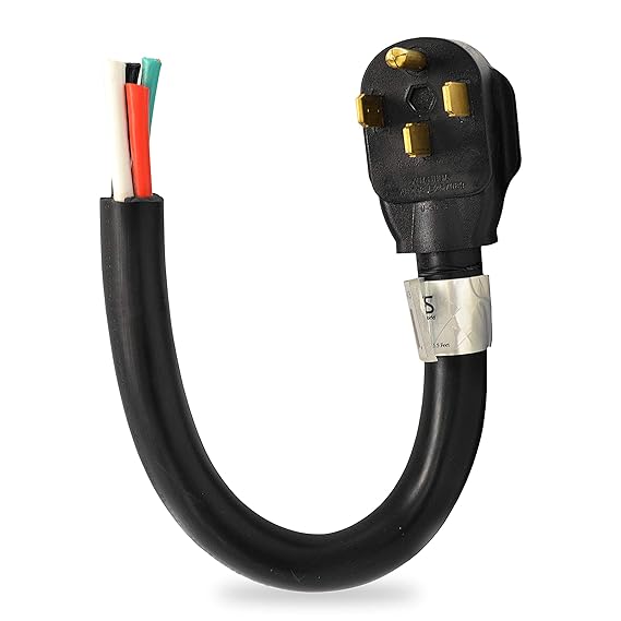 Amazon.com: Ceptics NEMA 14-50 Plug to Cut Wire Cord Extension Power ...