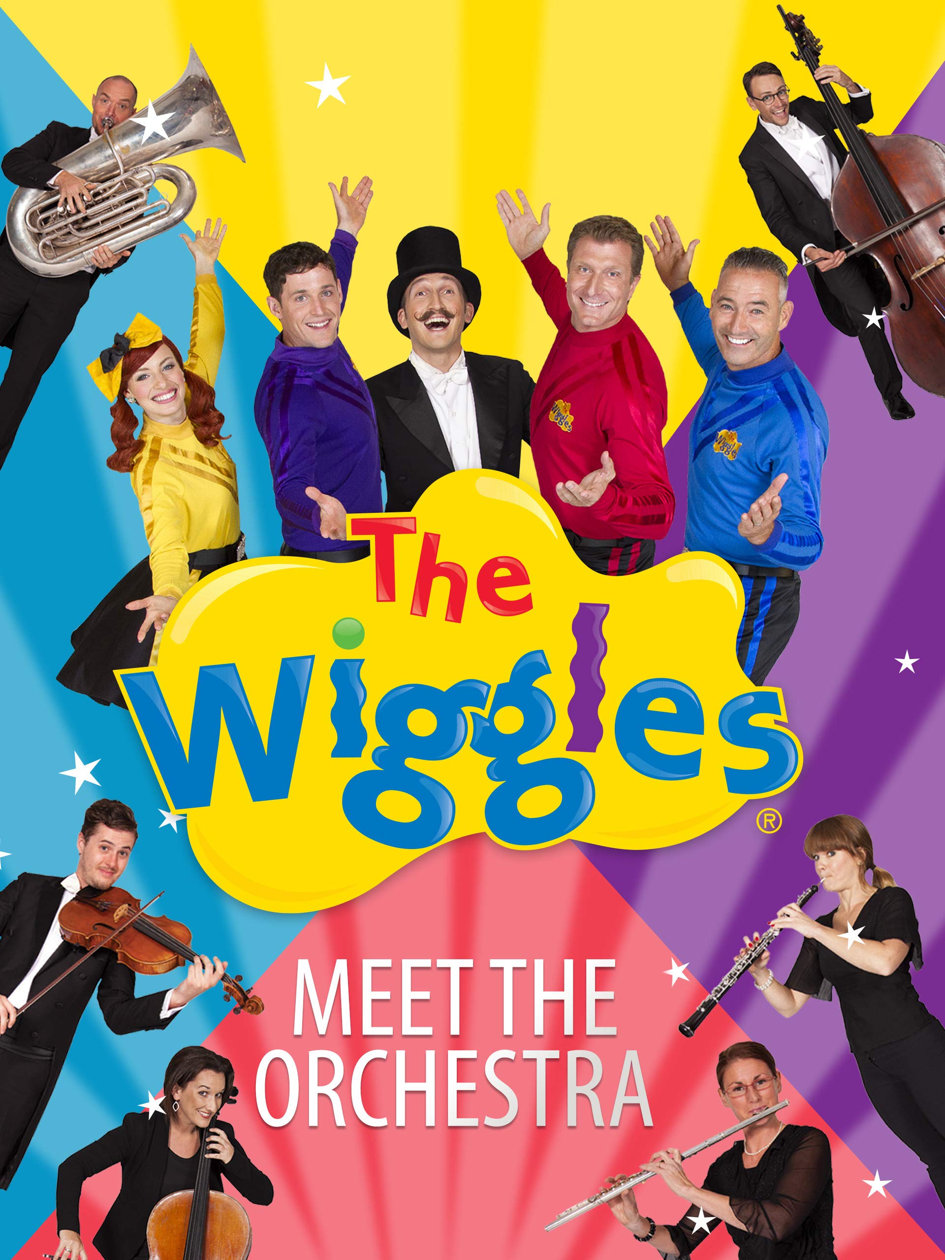 The Wiggles, Meet the Orchestra Anthony Field, Lachy Gillespie, Simon ...