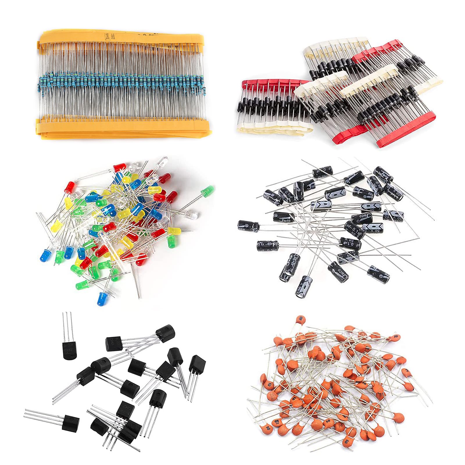 Mua 1400Pcs Basic Electronics Component Assortment Kit, Electrolytic ...