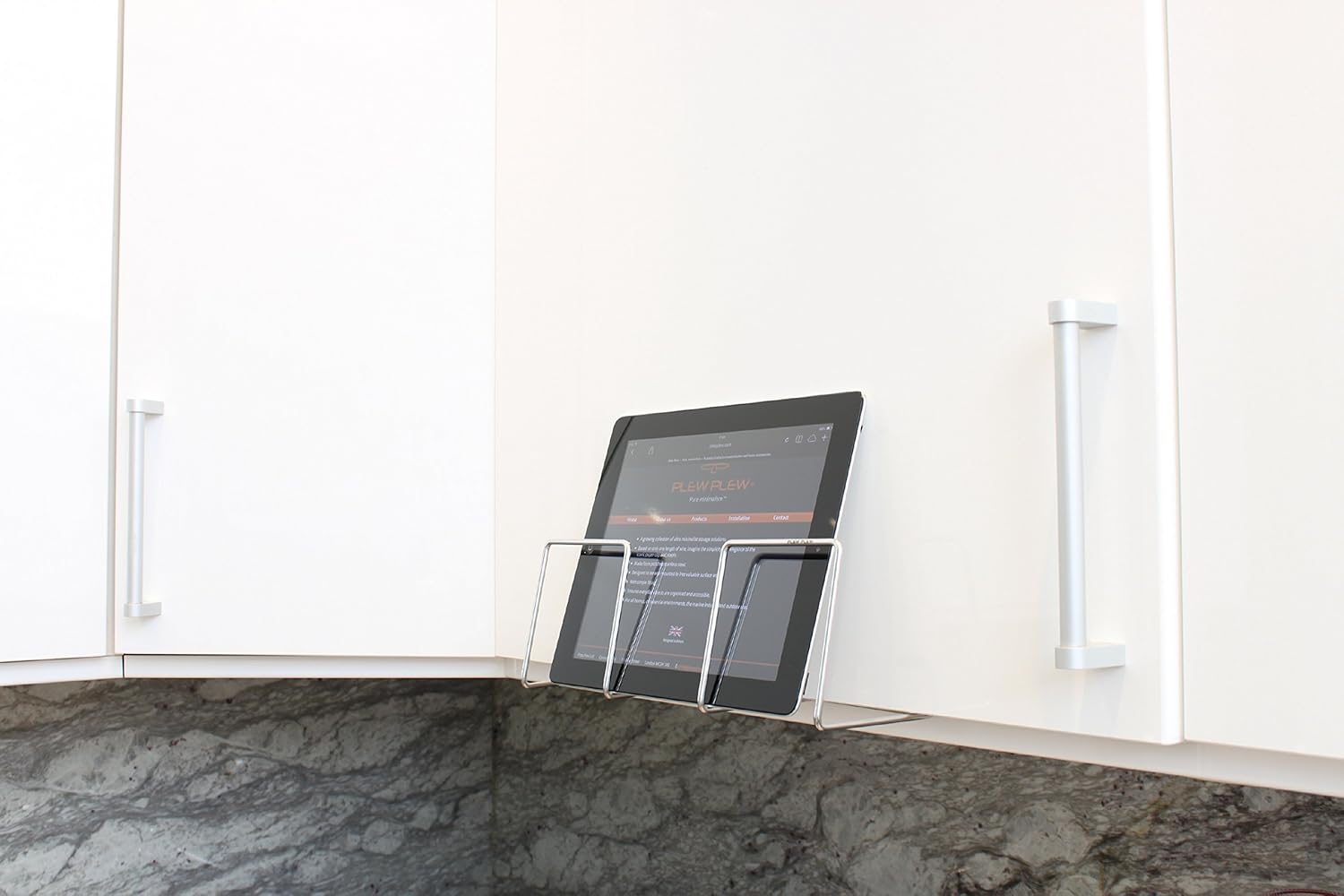 Plew Plew – Book Rest, Stainless Steel, Wall Mounted – BigaMart