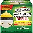Amazon.com : Spectracide Wasp & Hornet Trap Refill, Lure Refill for ...