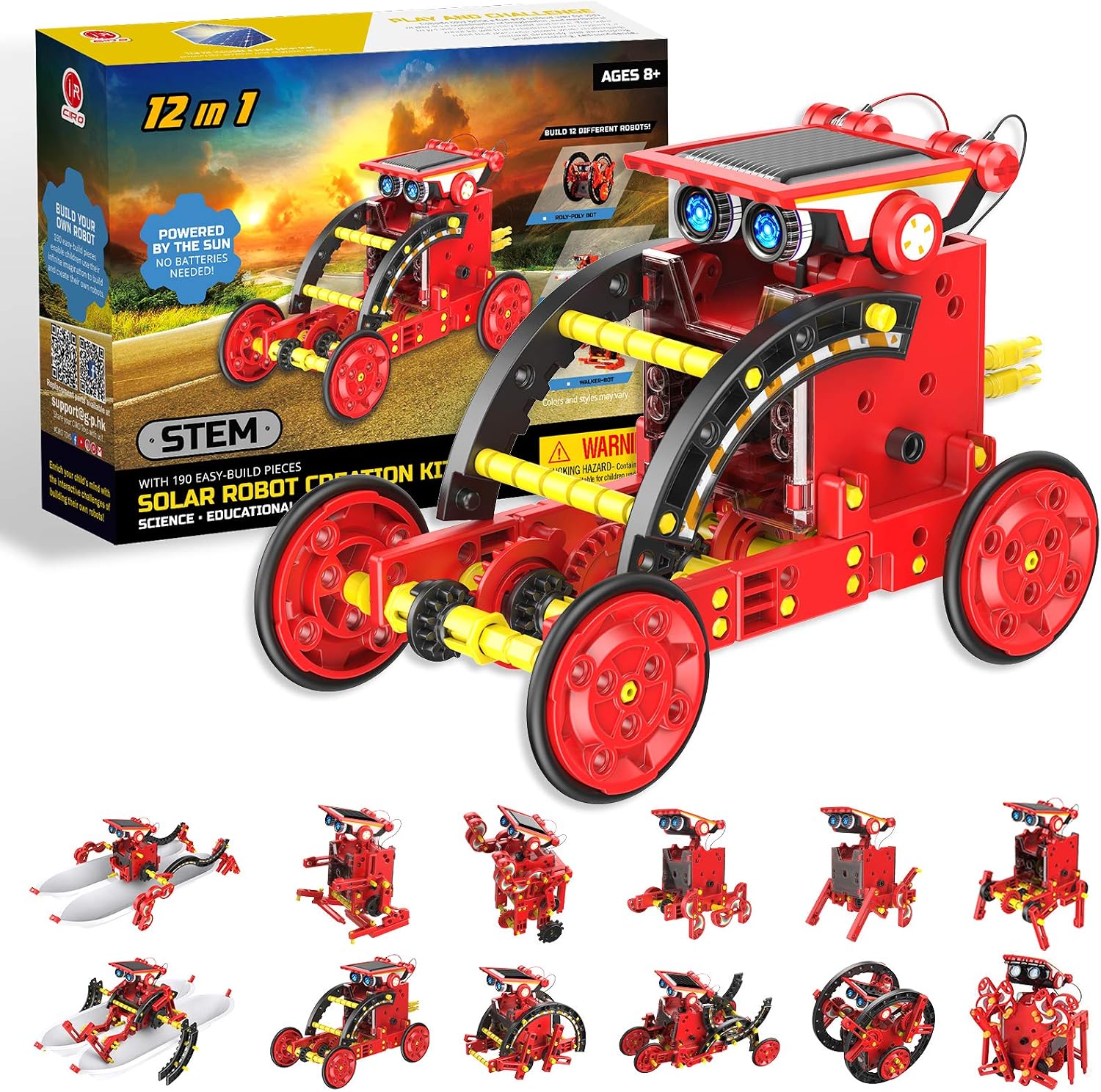 Amazon Stem Toys For 8 12 Year Old Kids Solar Robots Kit Just 12 99 Amazon Stem Toys For 8 12 Year Old Kids Solar Robots Kit Just 12 99