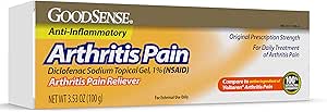 Amazon.com: GoodSense Arthritis Pain Relieving Gel, Diclofenac Sodium ...