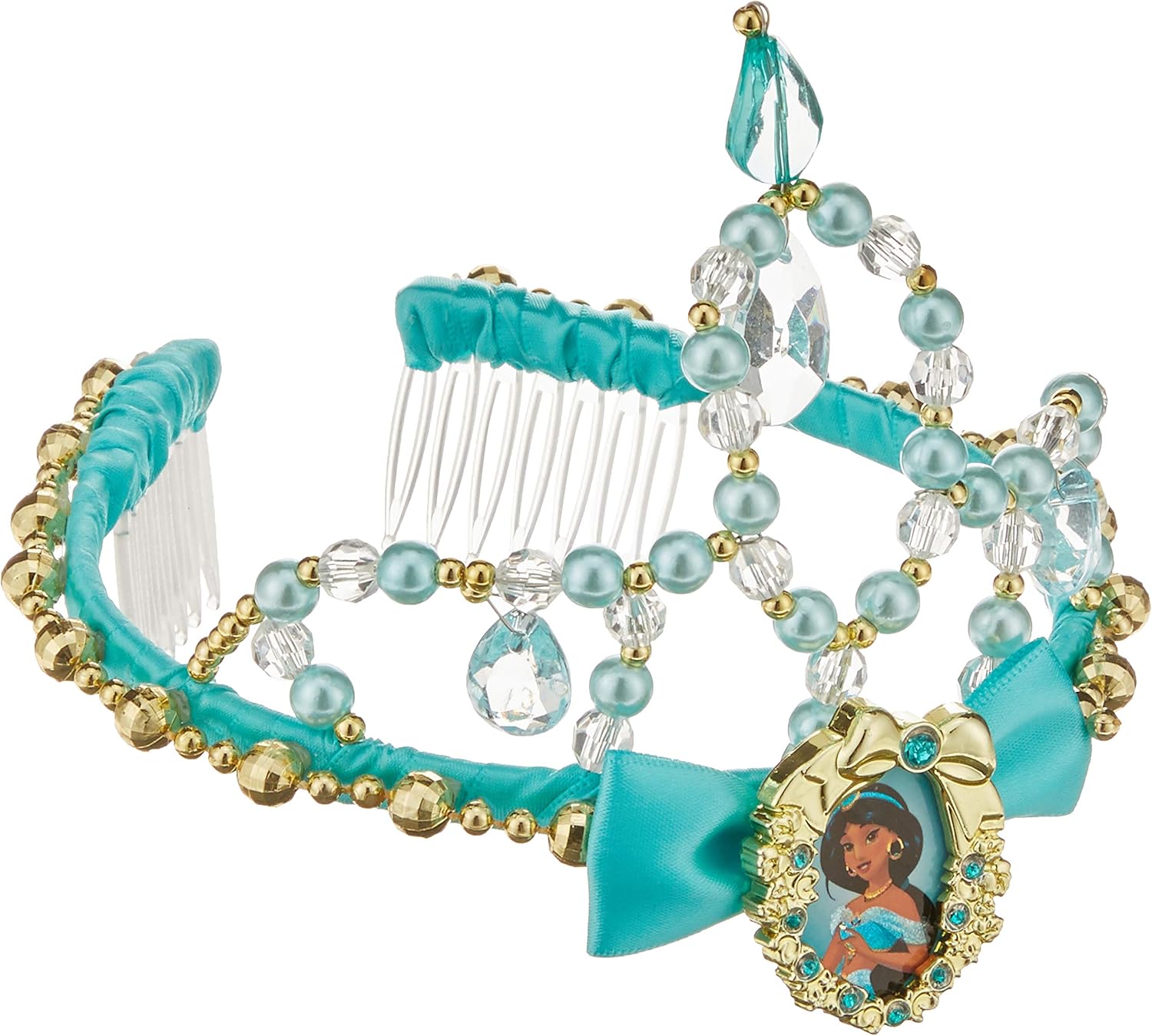 Amazon.com: Disney Princess Jasmine Girls' Classic Tiara: Toys & Games
