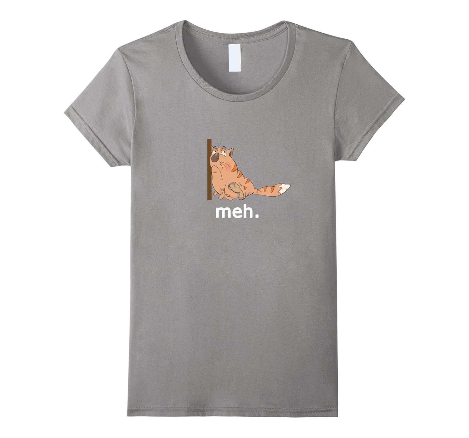 Funny Cat T Shirt, Meh Attitude Sarcastic Tee-4LVS – 4loveshirt