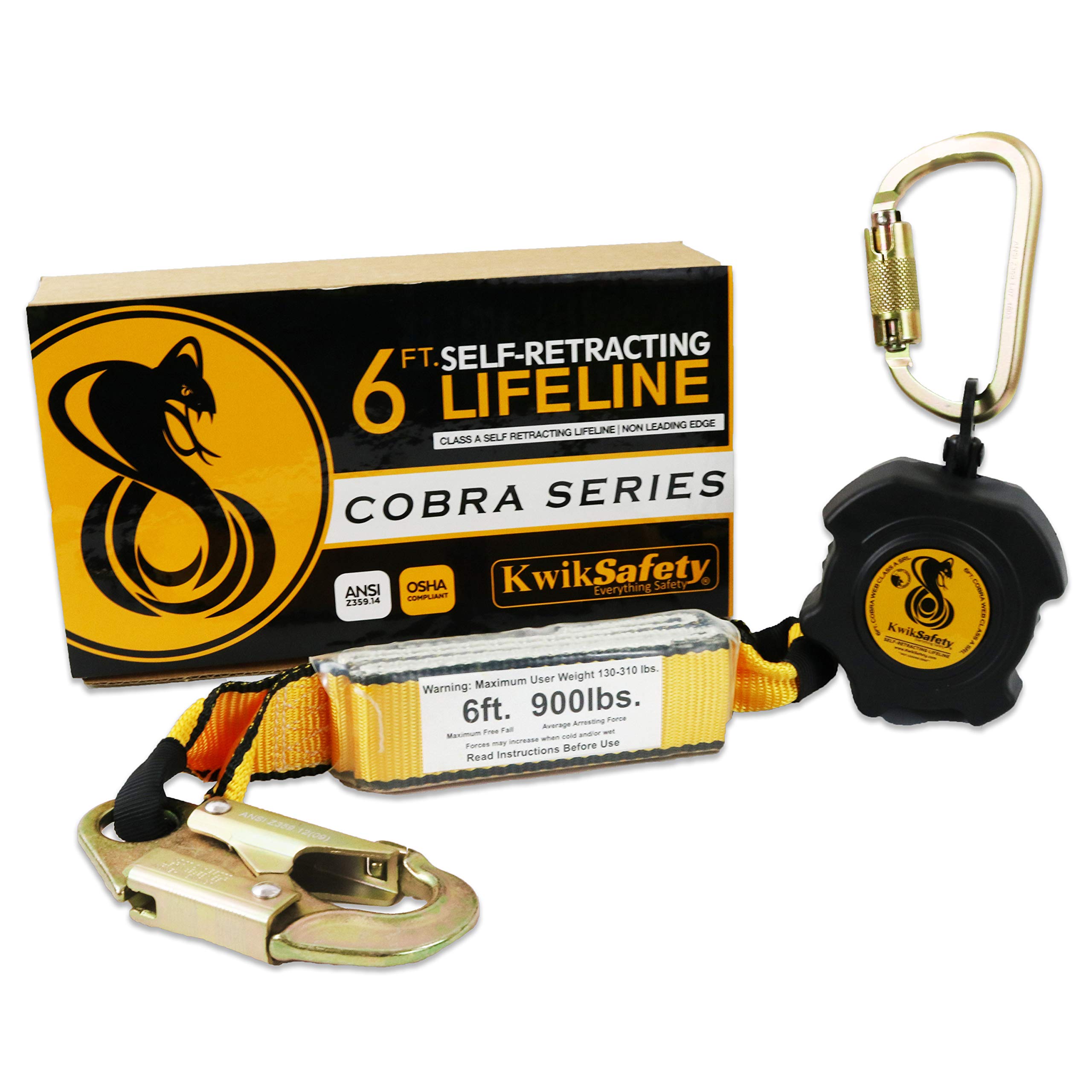 Mua Charlotte, NC - Cobra Web 6' Self Retracting Lifeline [NO Tangle ...