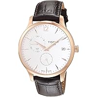 Amazon.com: Tissot Mens Tradition GMT 316L Stainless Steel case with ...