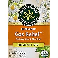 Amazon.com : Traditional Medicinals Organic Gas Relief Chamomile Mint ...